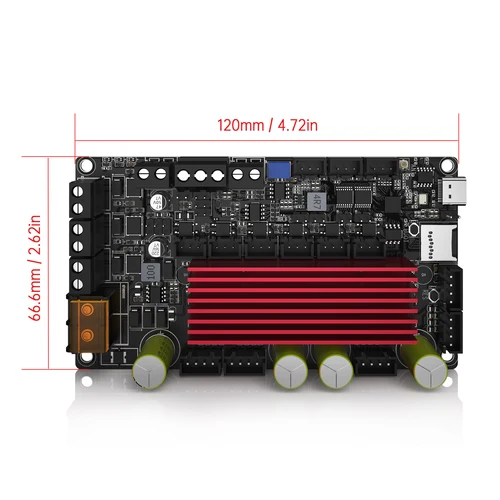 Placa Base Cnc Para Roedores Bigtreetech Integrada Esp32 Mcu