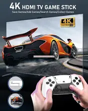 M15 Game Stick Pro Mini TV Handheld Game Console Wireless Gamepads Video Game 64G 20000+ Retro ...