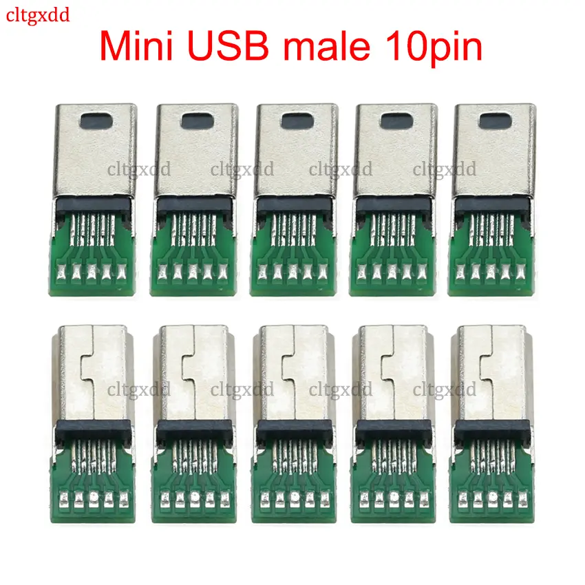 Mini Usb 10-Pin Charging Adapter Board, 10Pcs Pack. Perfect For ...