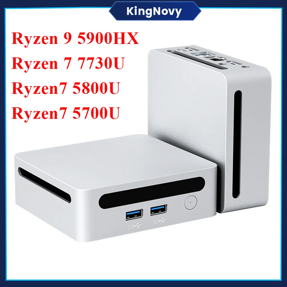 High-Performance Mini Pc, Amd Ryzen 9/R7, 8K Htpc, 64Gb Ram, Windows 11.