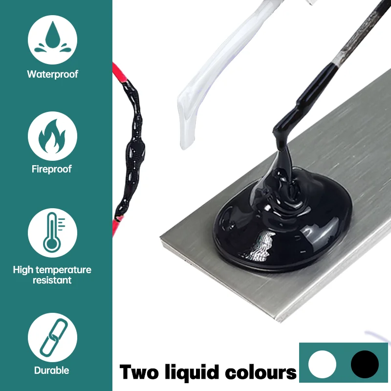 Liquid Electrical Tape Insulation Paste Sealant Suitable Fix Line Glue ...
