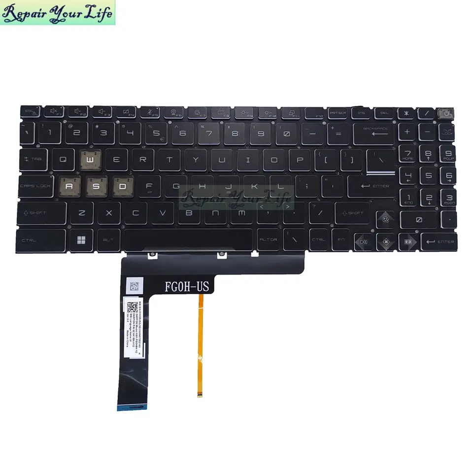 Us Backlit Keyboard For Msi Cyborg Gaming Laptop | Per-Key Rgb ...