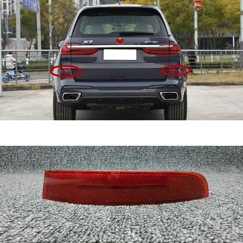 Bright, Oem Rear Bumper Reflectors For Bmw X7 G07 – Enhance Visibility!