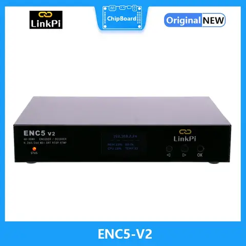 [ENC5-V2] HDMI Encoder Decoder 4K 1080P NDI HX SRT RTMP RTSP Live ...