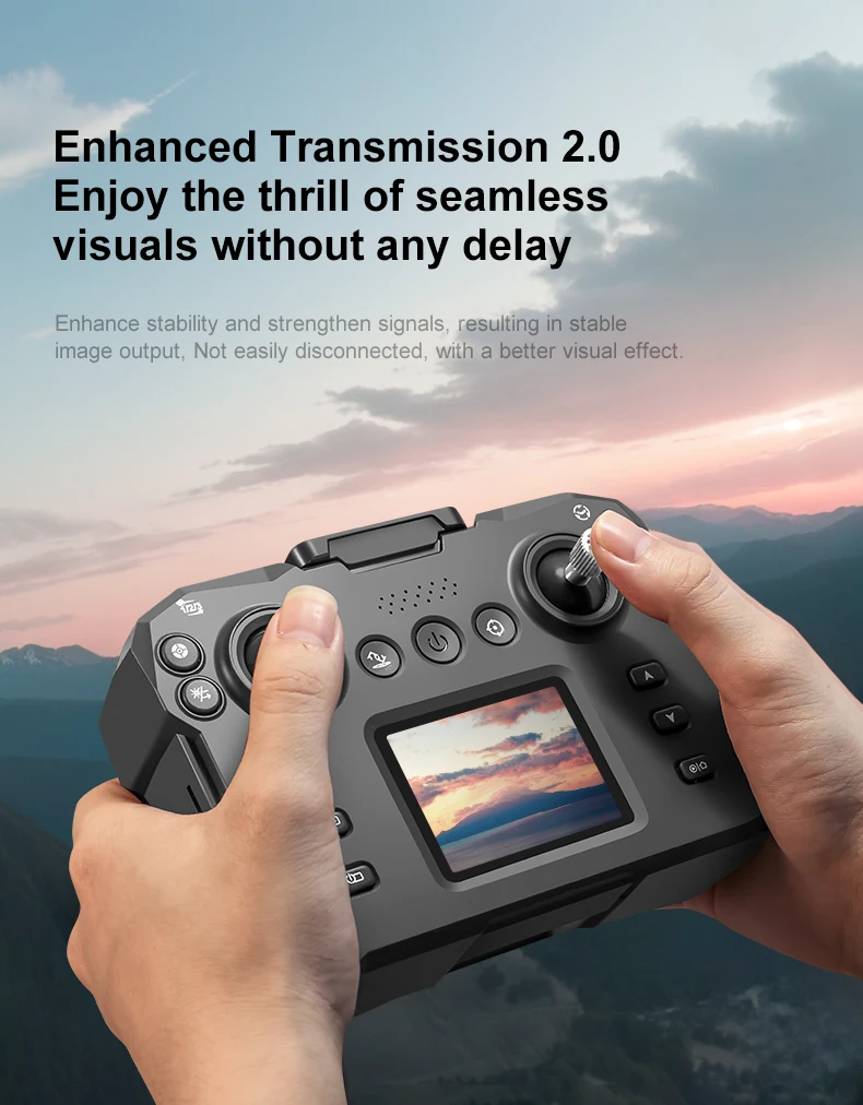 K6 MAX Dron 360° obstacle avoidance 4K HD Camera LCD Screen RC ...
