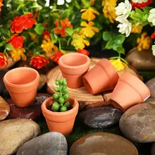 Tiny Terracotta Pots For Indoor/Outdoor Plants, 50 Pcs Mini Nursery Pots.