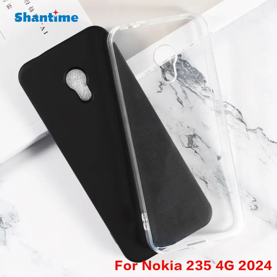 Gel Pudding Silicone Case For Nokia 235 4G, Soft Tpu Protection