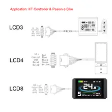 Electric Bicycle KT LCD Display LCD3 LCD4 LCD8H 24V/36V/48V/52V ...