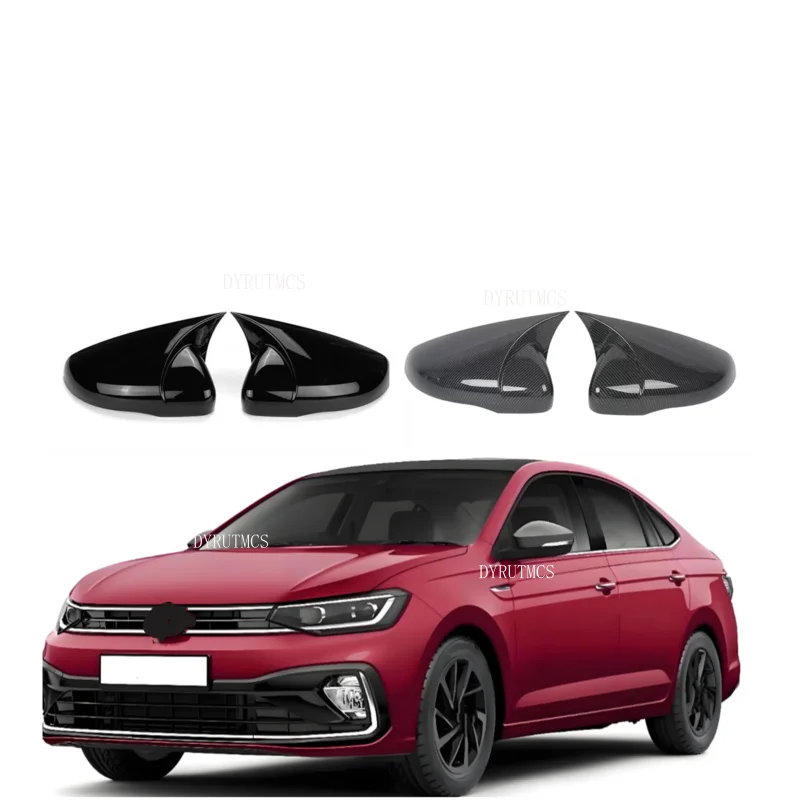 Car Rearview Side Mirror Cover Fit For Volkswagen Virtus 2024 2025 Wing ...