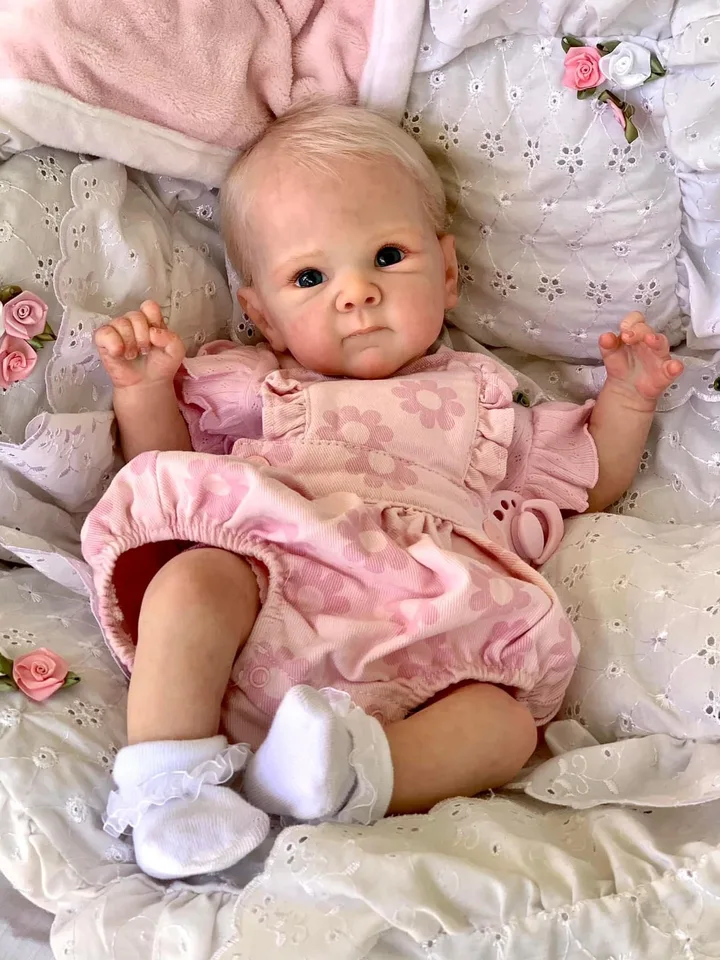 Lifelike 18Inch Npk Bettie Reborn Doll, Soft Touch, 3D Skin, Multiple ...