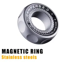 Anti-Stress Fidget Roller, Office Desk Toy, Magnetic Metal Ratchet Spinner.