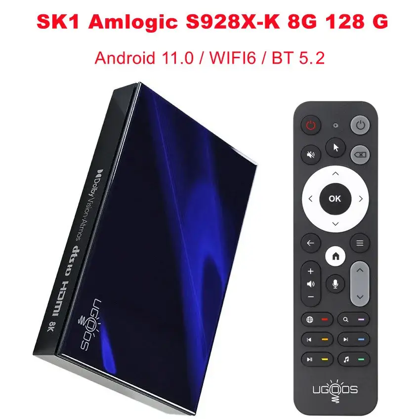 Unleash 8K Hd On Your Tv With Ugoos Sk1 Smart Tv Box – Streaming Made ...