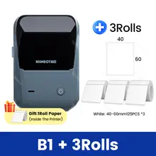Niimbot B1 Portable Label Maker for Mobile Wireless Bluetooth Label ...