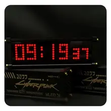 Dot matrix clock