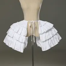 Baroque Ruffled Victorian Pannier Skirt For Cosplay, Add Volume And ...