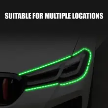 Luminous Car Trim Strip, Diy Night Driving Safety Decoration.