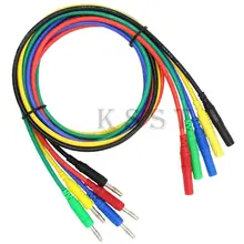 TL650 1.0meter High Quality 13AWG flexible silicone test leads 4mm male ...
