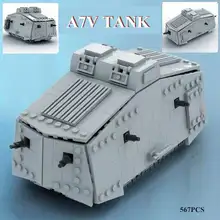567Pcs A7V TANK