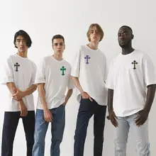 Chrome Cross Patches For Diy Projects! Transform Your Jeans, Hats, And ...