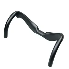 Carbon Fiber Balugoe Handlebars For Short Track Bike Rides.