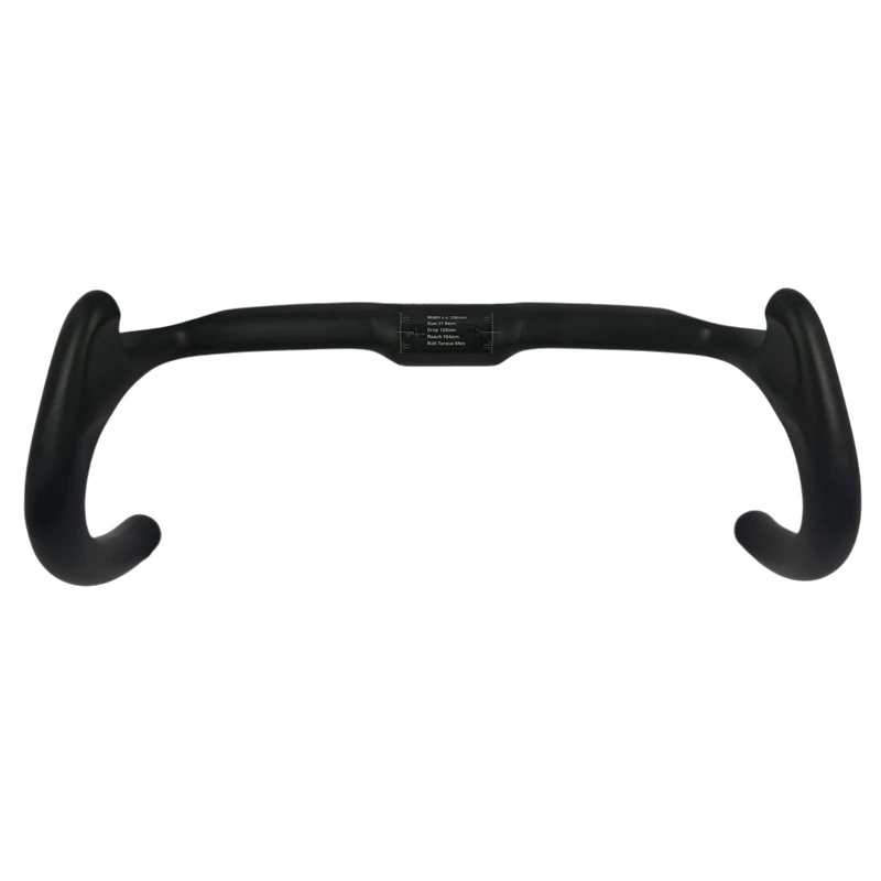 BIKEDOC 330MM Bunch Bars Track Carbon Handlebars Super Light Aero ...