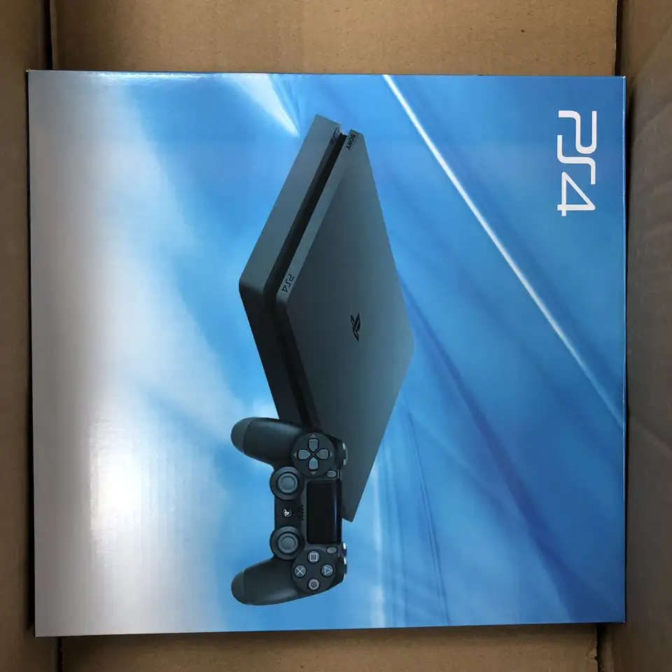 Black Ps4 Slim 2000 Full Housing Case - Official Replacement