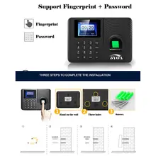 Fingerprint Attendance Biometric Machine System Employee Keypad ...