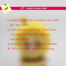 Adorable Touhou Project Fumo Bee Coat – Kawaii Gift, Ship Next 2 Days