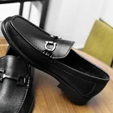 Hanmce Luxury Loafers Summer Men Genuine Leather Slip-On Shoes Men ...