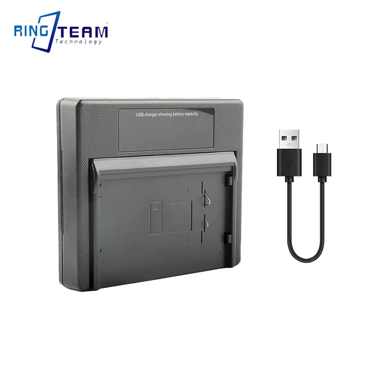 NP-77H LCD USB Dual Battery Charger NP77H for Sony NP-33,NP-55H,NP-55 ...