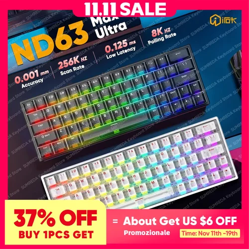 Irok Nd63 Ultra Nd63 Pro Nd63 Max Nd68 Pro Teclado Mecánico