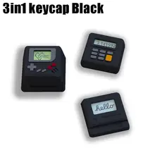 Black keycaps