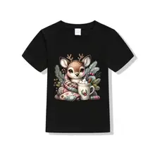 Deer Christmas Bambi thumper Cartoon Patches for Clothes Heat Transfer ...
