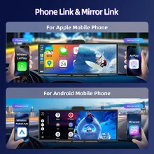 Ultra-Clear 4K Dash Cam With Night Vision And Wireless Carplay.