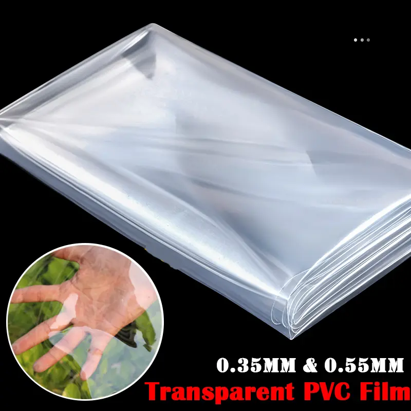 Transparent 0.35Mm/0.55Mm Pvc Tarpaulin For Rainproof Plants And Shade ...
