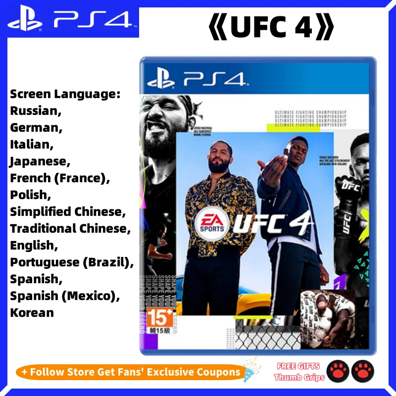 Sony Ps4 Ufc 4 Game - Official Licensed New Deal