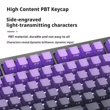 Discover The Zuohe Zh870 Mechanical Keyboard With Bluetooth, Rgb Light ...