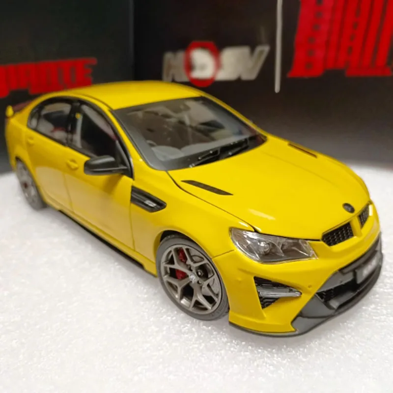 Yellow 1:18 Holden Hsv Gtsr Diecast Car – Perfect Holiday Gift!