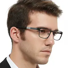 DESIGN Glasses Frame Men Square Eyewear Fashion Male Ultralight Optical ...