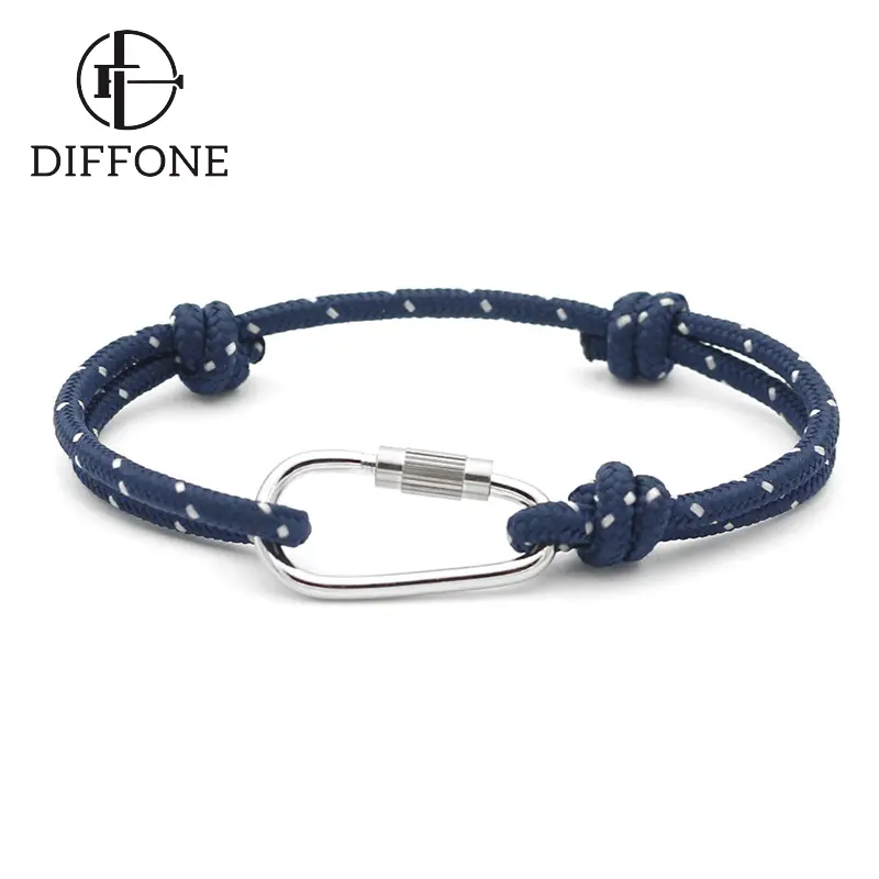 Trendy Paracord Bracelet, Survival Gear, Adjustable, Men And Women ...