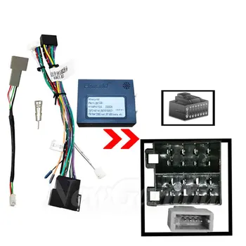 NewGambu Car Wiring Harness Android Power Cable Adapter Canbus Box ...