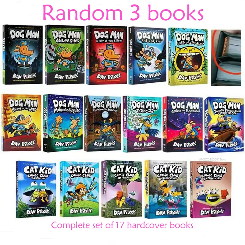 Explore The Whimsical World Of Dog Man In Full-Color Graphic Novels ...