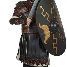 Ancient Greek Roman Gladiator Leather Chest Armor, Perfect For Larp And Cosplay!