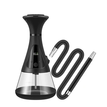 Integrated Smart Electronic Hookah Shisha Cigarette Smokers Set With On ...