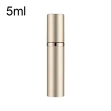 5ML Mini Aluminum Spray Alcochol Empty Refillable Storage Bottle ...