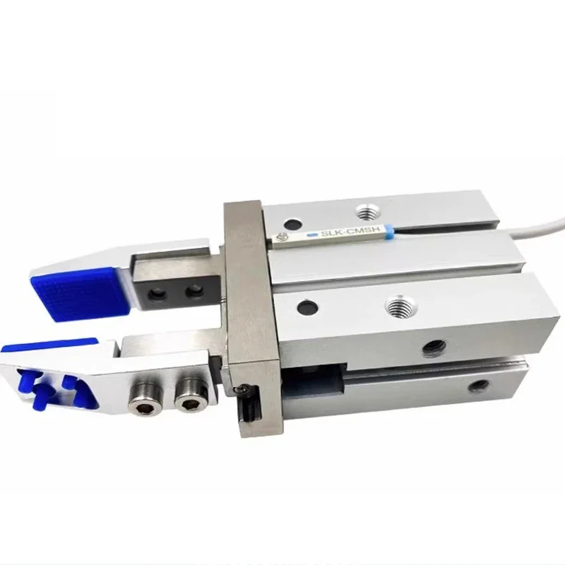 Pneumatic Finger Cylinder Parallel Gripper Fixture Chuck 10/16/20/25D ...