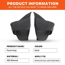 For KTM RC390 RC 390 MotoGP RC16 RC8C the same fuselage fixed wing ...