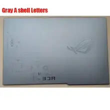 Gray A letter