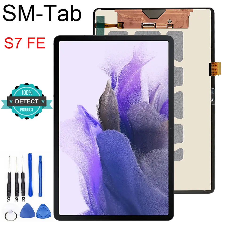 New 12.4 inches For Samsung Tab S7 FE SM-T730 SM-T733 SM-T735 SM-T736 ...