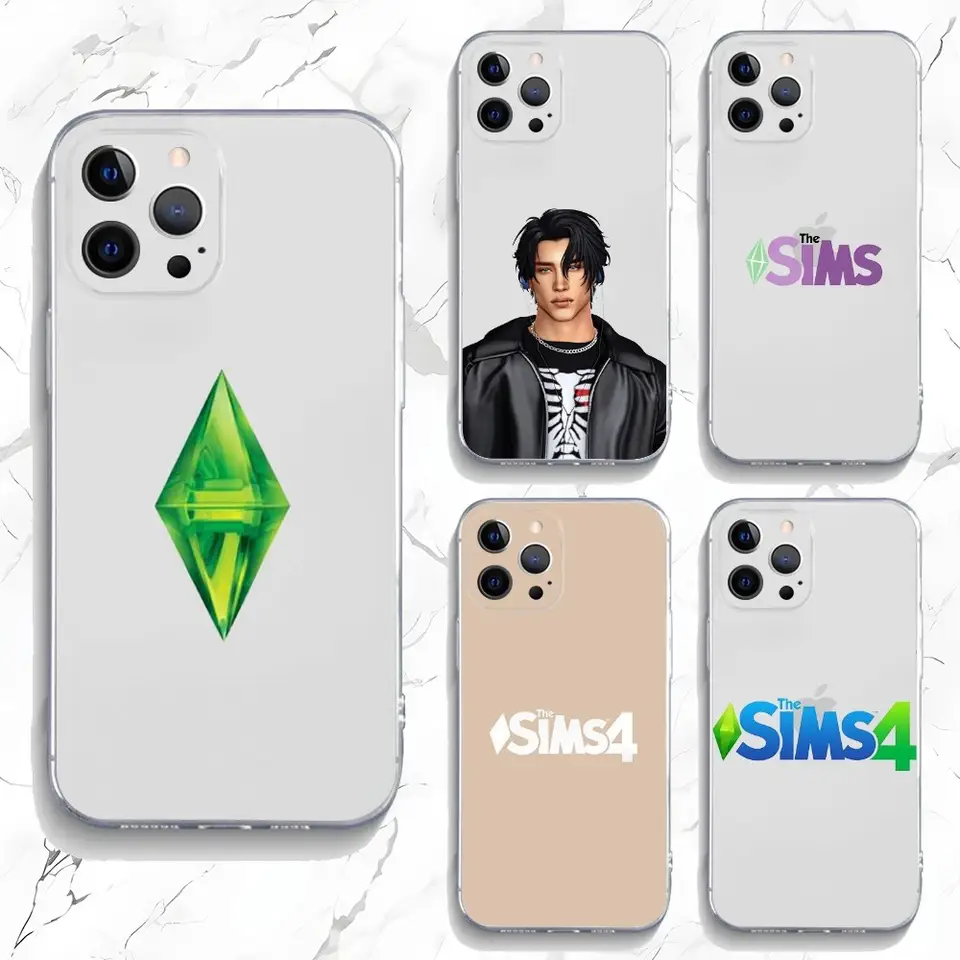 The Logo S-Sims 4 Phone Case For iPhone 15,14,13,12,11 Plus,Pro,Max,XR ...